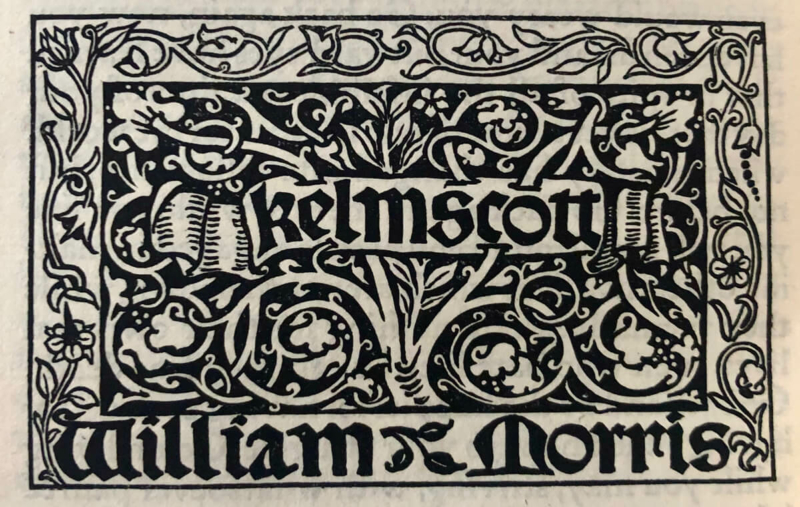 The Ideal Book: William Morris and the Kelmscott Press - The William ...
